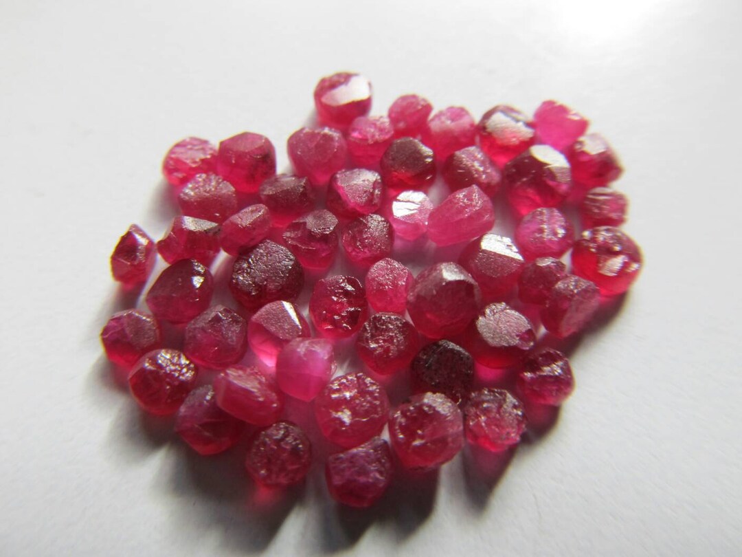 Natural / Untreated / Unpolished / Unfaceted / Ruby / Mozambique ...