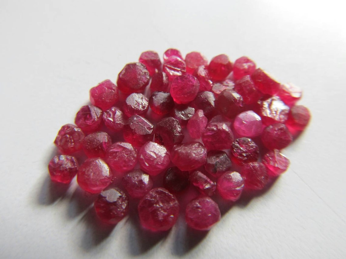 Natural / Untreated / Unpolished / Unfaceted / Ruby / - Etsy