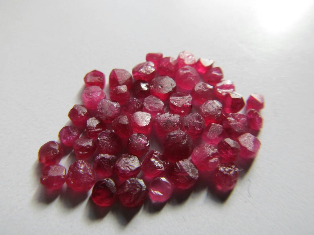 Natural / Untreated / Unpolished / Unfaceted / Ruby / - Etsy