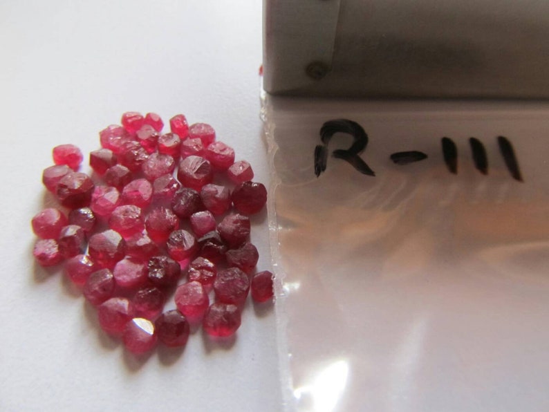 Ruby Mozambique Ruby Ruby Beads Raw Ruby Beads Rough - Etsy