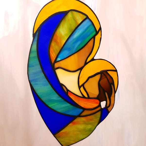 Stained Glass Baby - Etsy