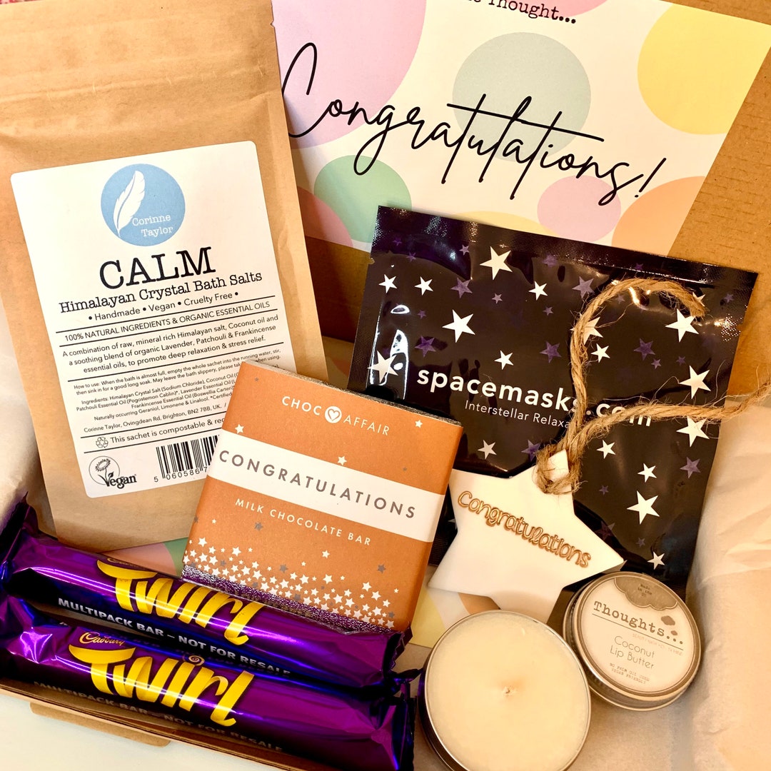 Congratulations /A Level Present/ Letterbox Gift/ Results/ Well Done ...