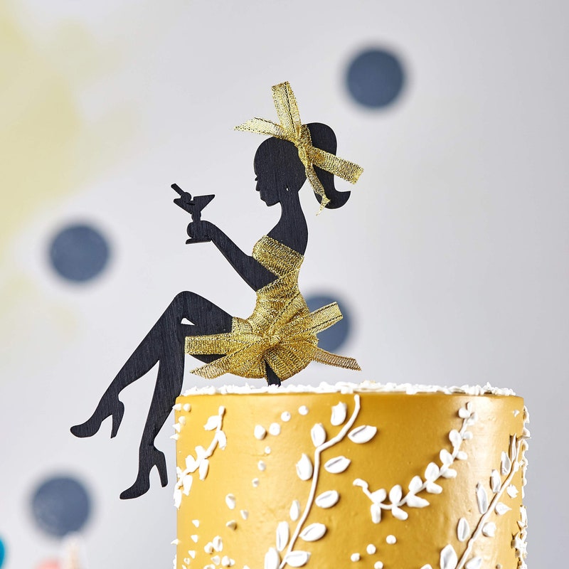 Silhouette Cake Topper - Etsy