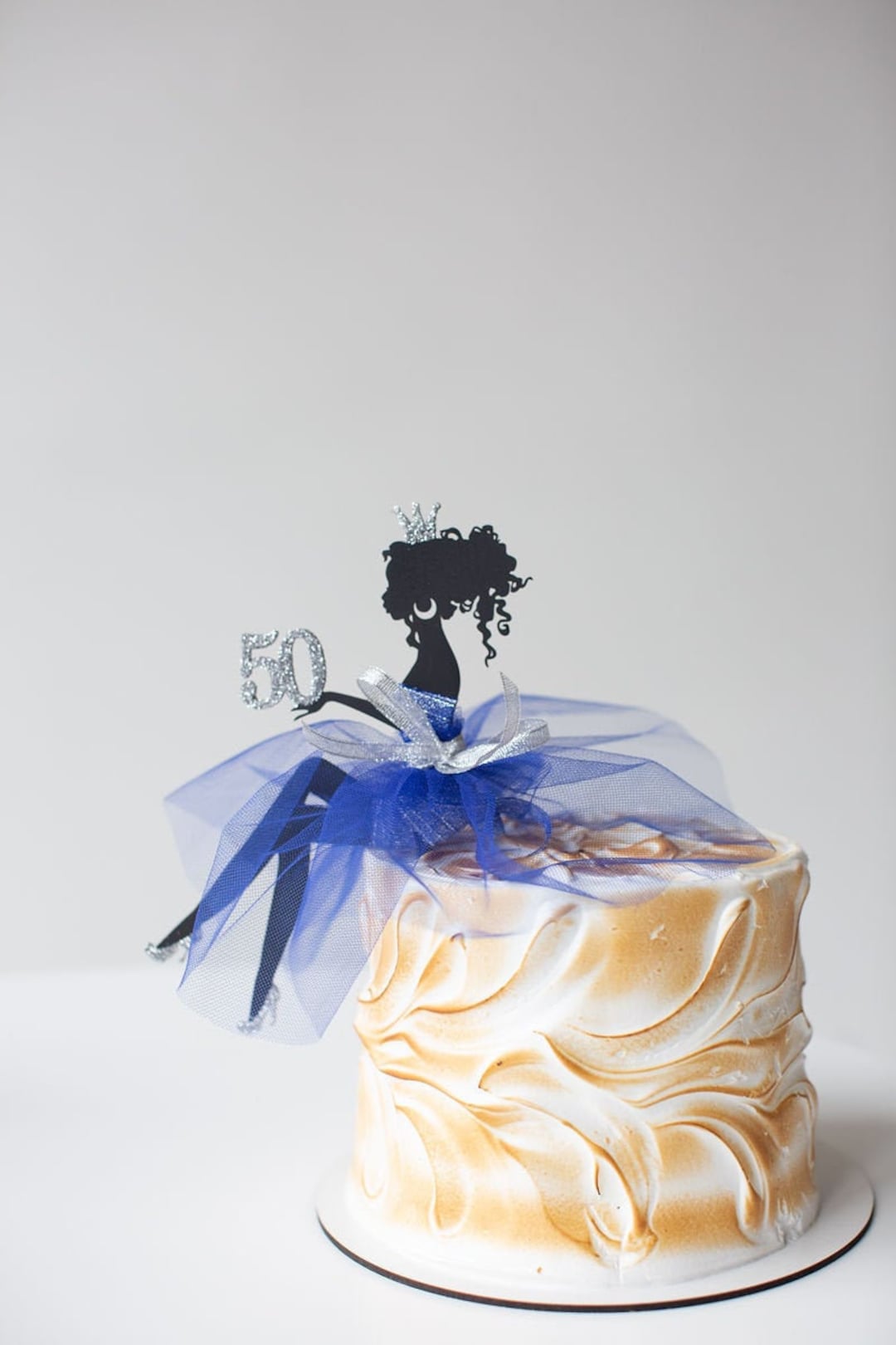 Happy Birthday Cake Topper 50th Anniversary Cake Topper Girl Cake ...