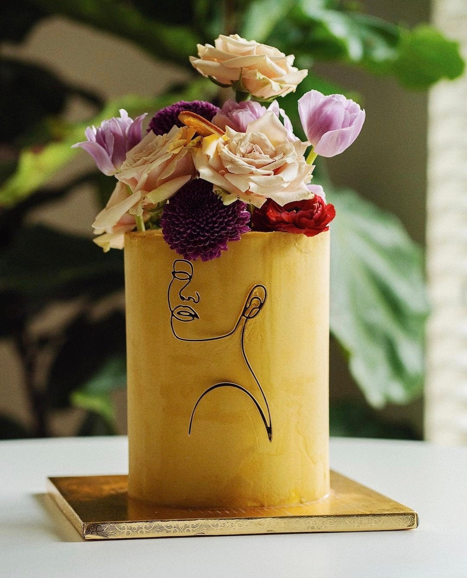 Birthday Girl Cake Topper. Femine Birthday Cake Topper Art - Etsy