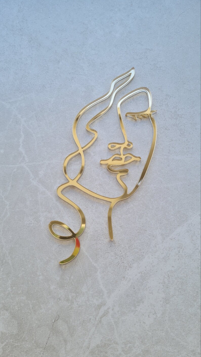 Lady Face Cake Topper. Woman Face Cake Dekor. Art Woman Face - Etsy