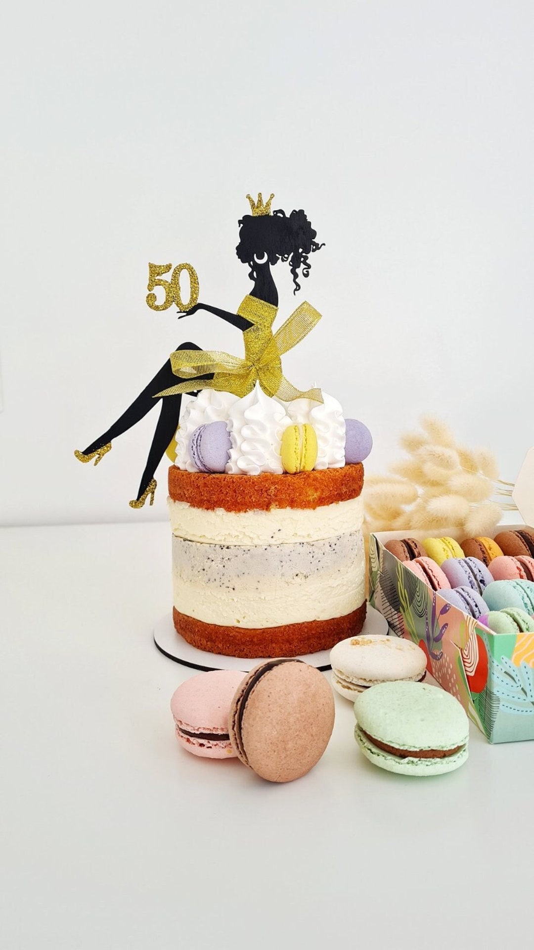 Sitting Girl Silhouette Cake Topper Woman Toper | Girl Silhouette ...