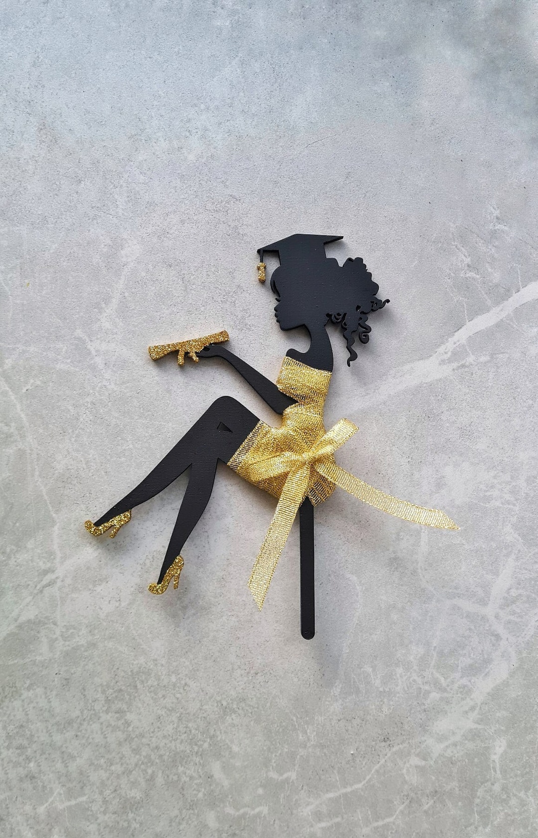 Graduation Cake Topper, Class of 2021 Cake Topper. Graduation Girl ...