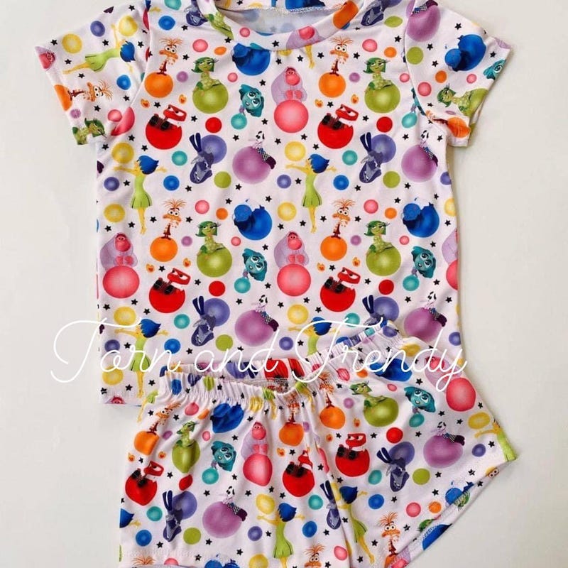 Inside Out 2 Pajamas - Etsy