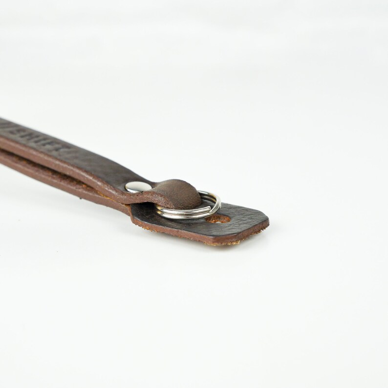 Leather Camera Wrist Strap Minimal Camera Hand Strap Brown Leather ...