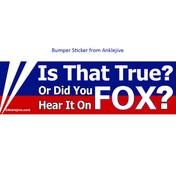 Fox News Fake News - Etsy
