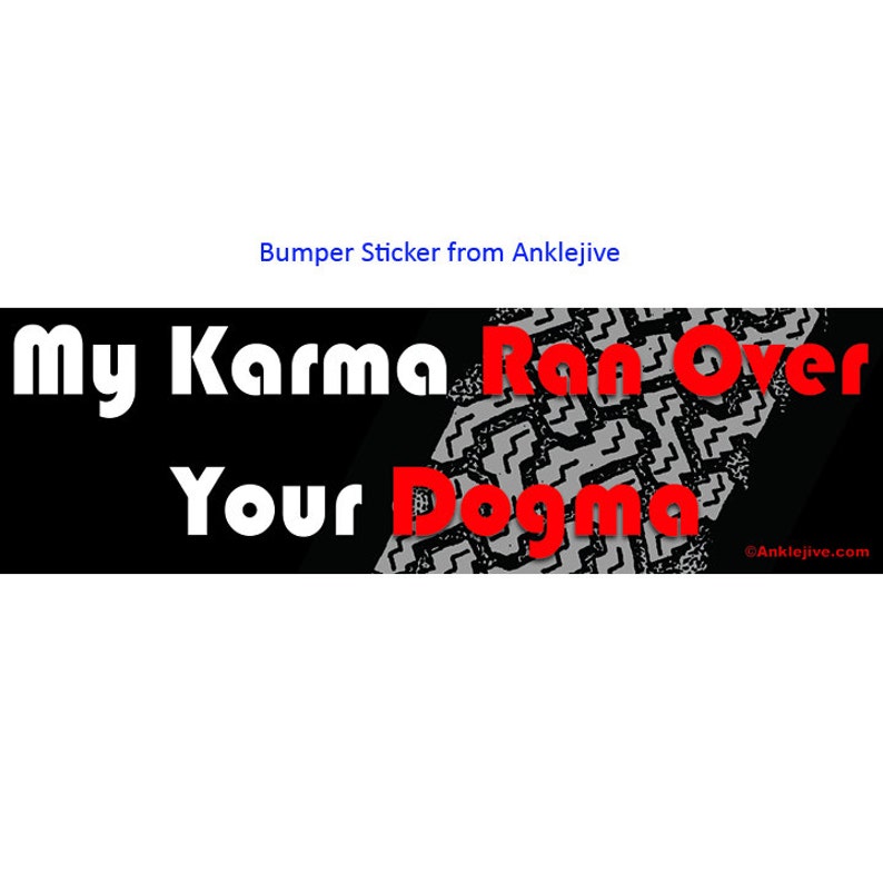 My Karma Ran Over Your Dogma - Progressive, Liberal Uv-coated Laptop ...