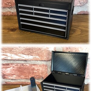 Miniature Tool Chest Storage Box - Etsy