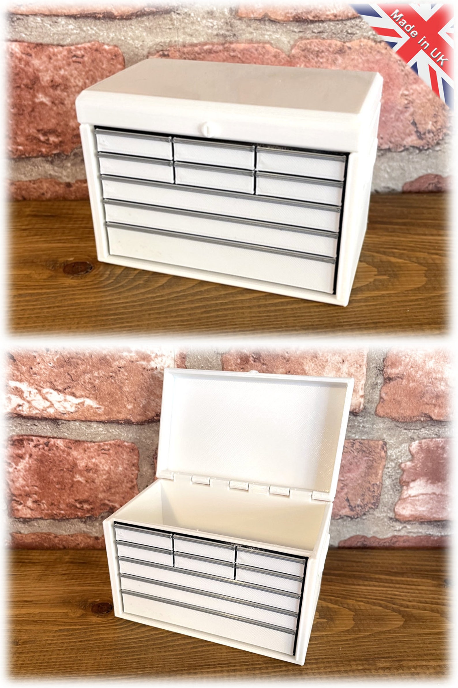 Miniature Tool Chest Storage Box - Etsy