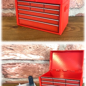 Miniature Tool Chest Storage Box - Etsy