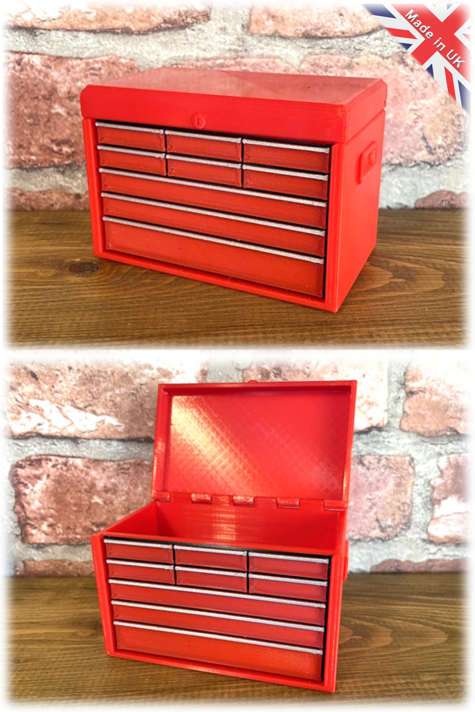 Miniature Tool Chest Storage Box - Etsy