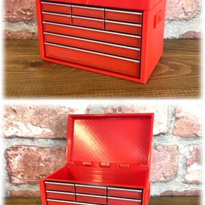 Miniature Tool Chest Storage Box - Etsy