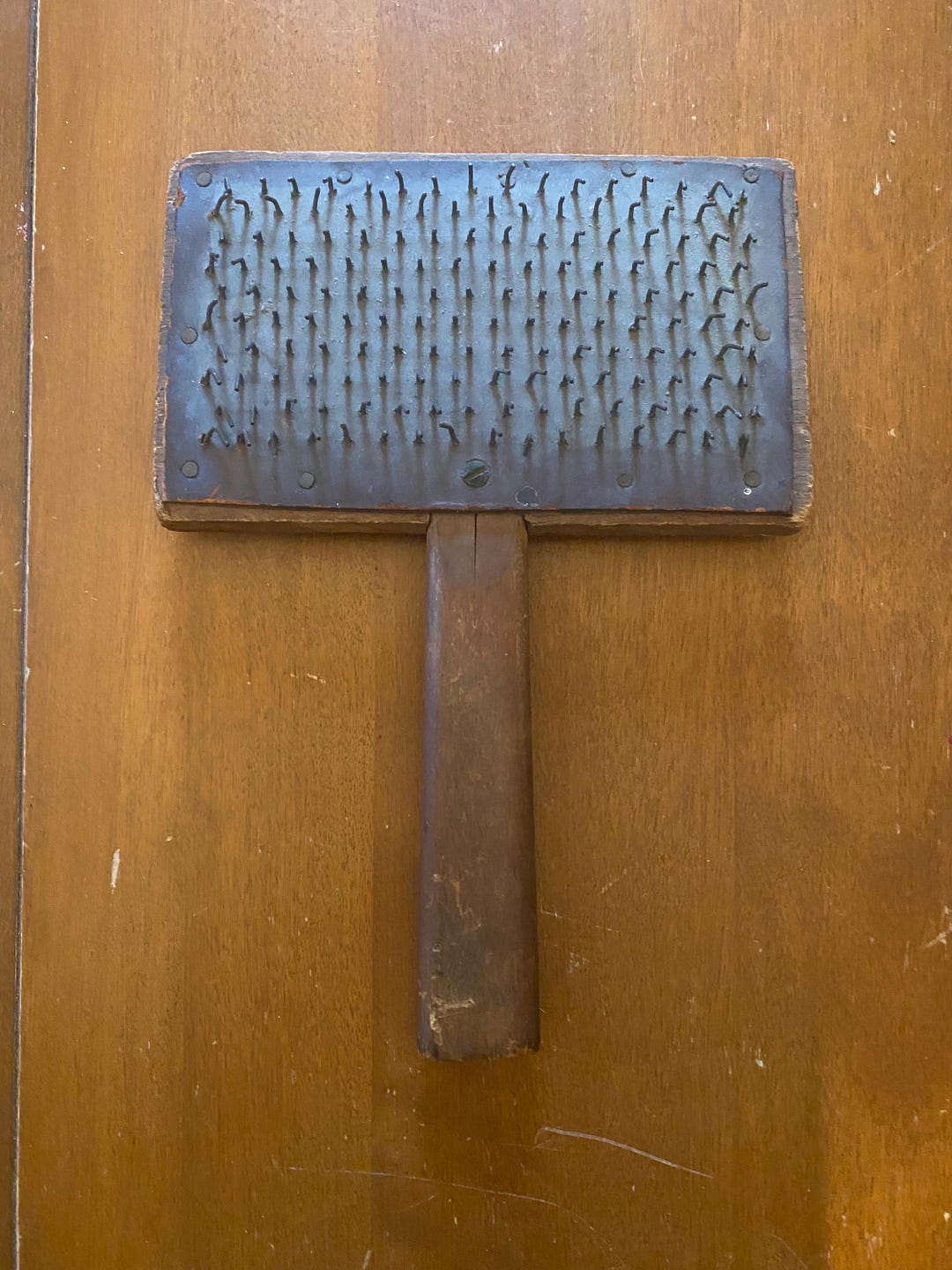 Antique Hand Wool Carding Tool Carder - Etsy