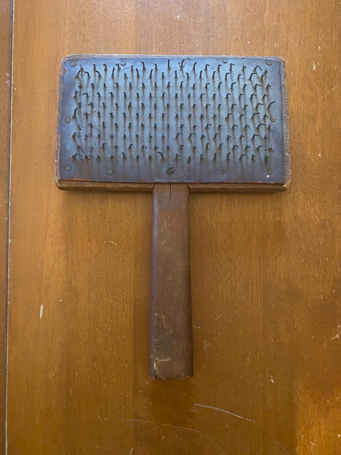 Antique Hand Wool Carding Tool Carder - Etsy