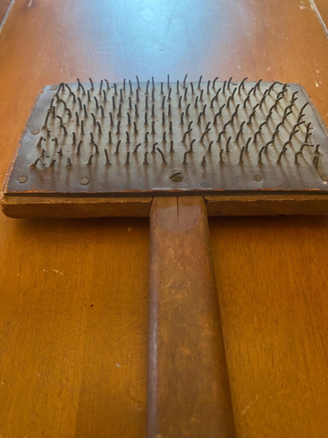 Antique Hand Wool Carding Tool Carder - Etsy