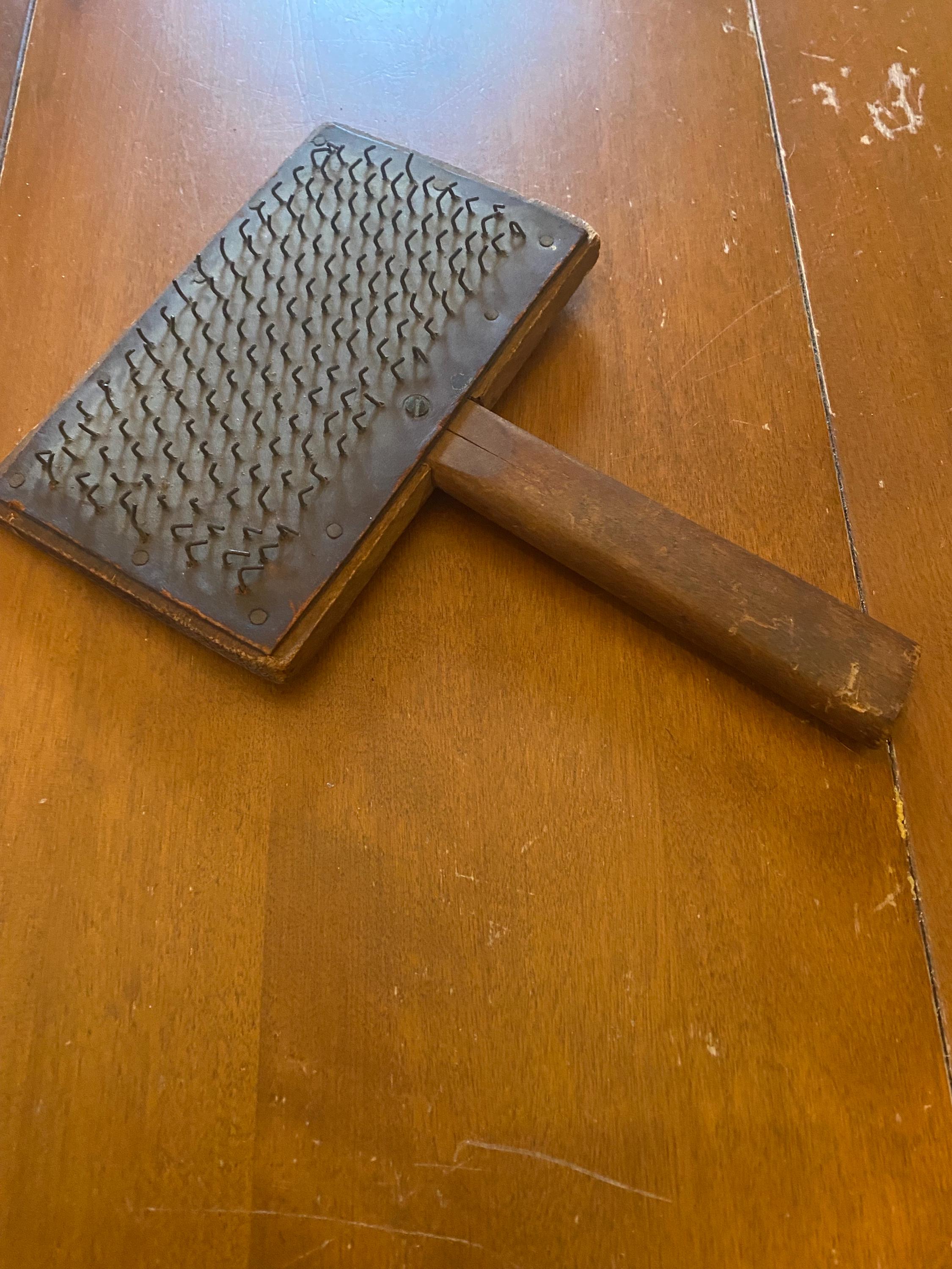 Antique Hand Wool Carding Tool Carder - Etsy