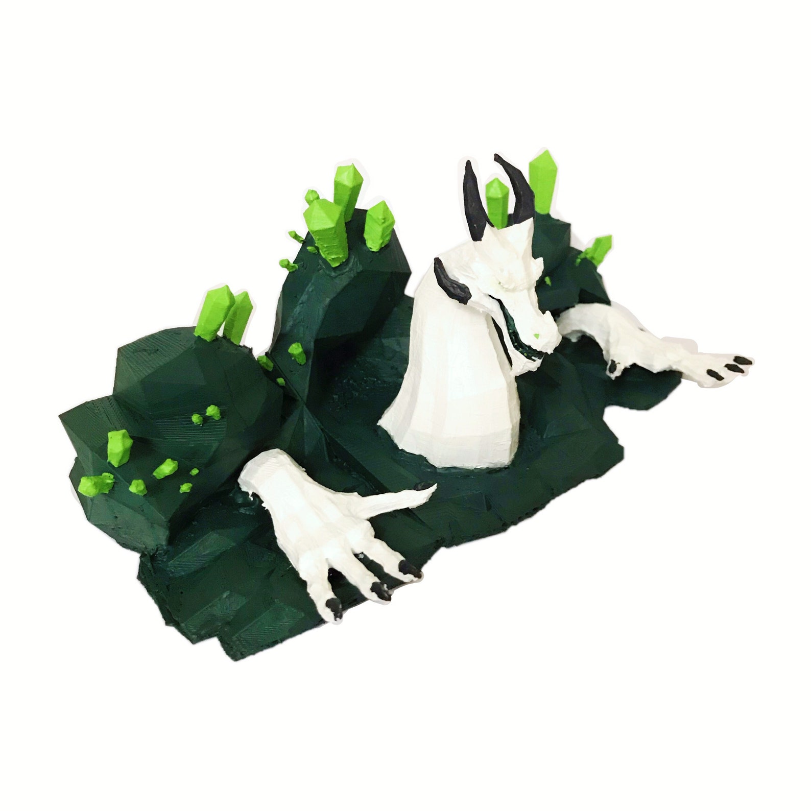 RuneScape 3D Printed OSRS Full Great Olm Model Figure Painted | Etsy