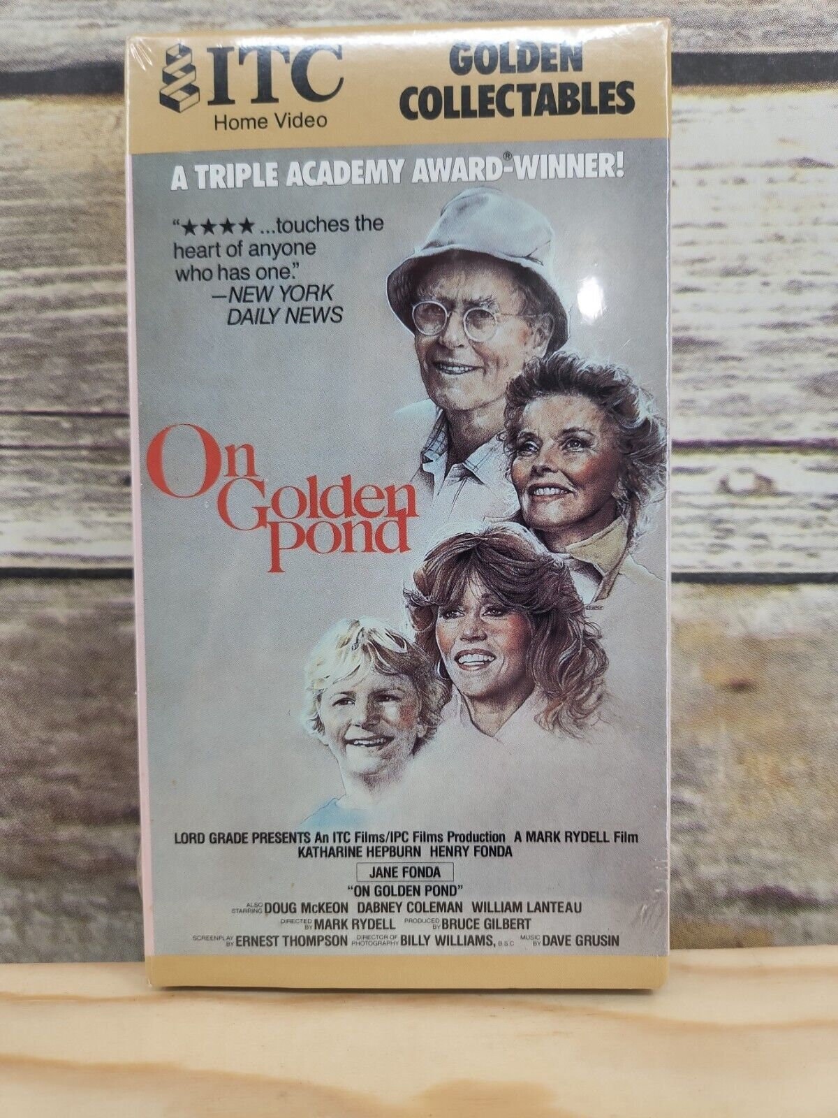 On Golden Pond VHS Rare Katharine Hepburn & Henry Fonda NEW 1988 ...