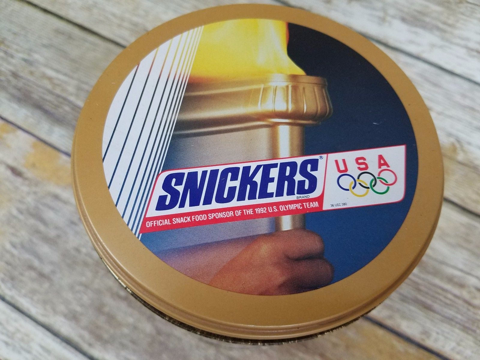 Vintage 1992 Olympics USA Olympic Team Snickers Metal - Etsy