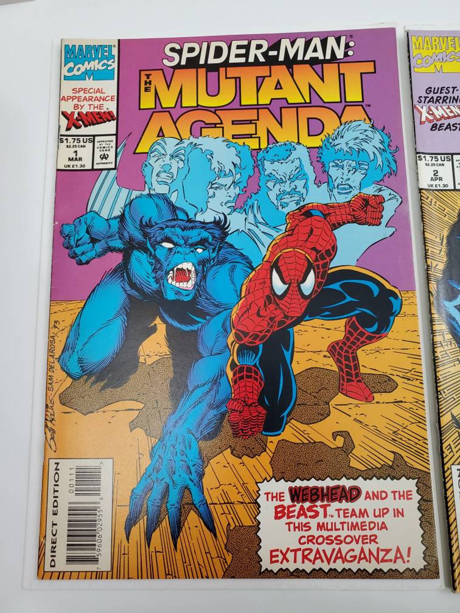 Spider-man the Mutant Agenda #1-3 Comic Books Complete Series | X-men ...