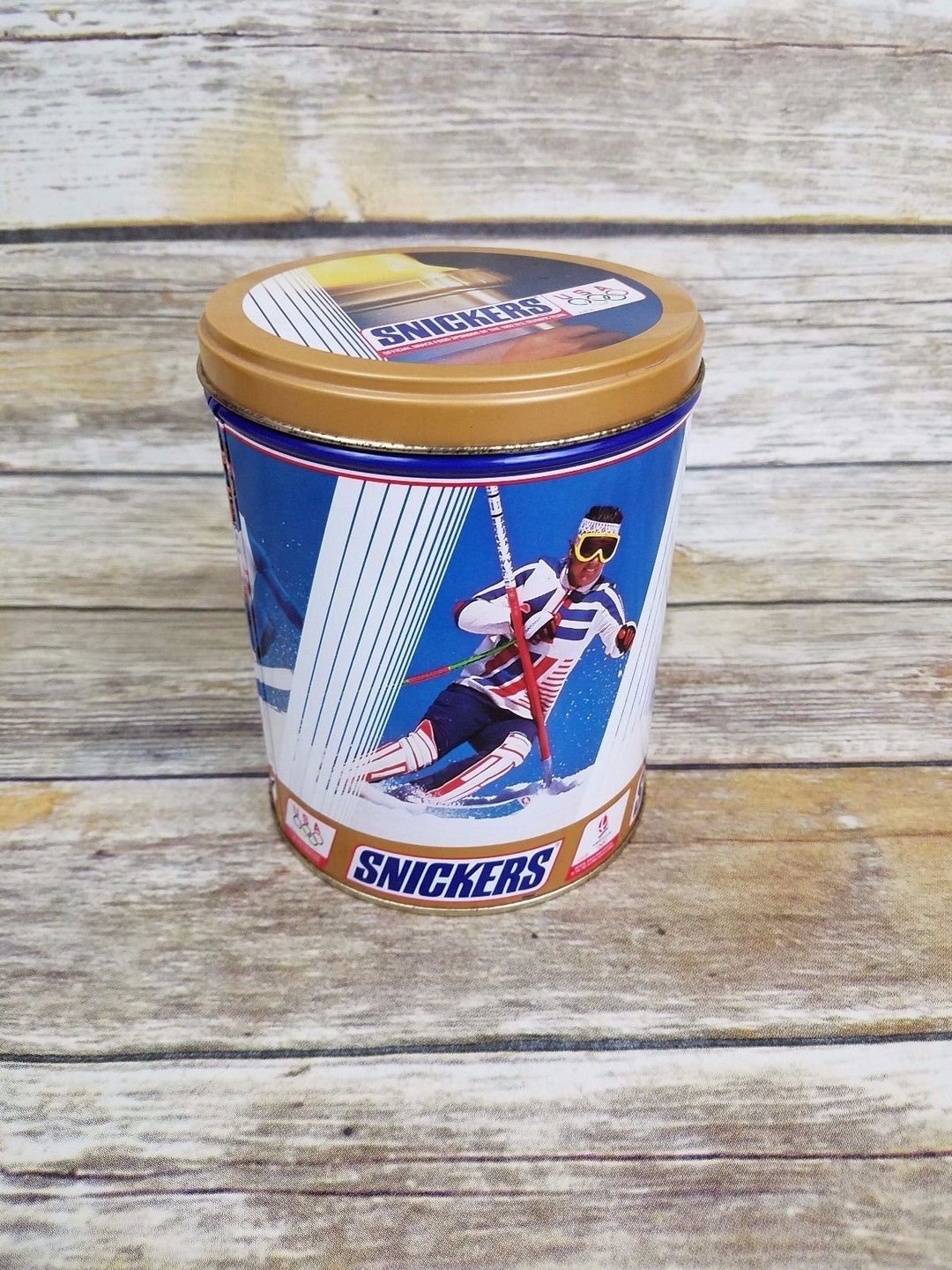 Vintage 1992 Olympics USA Olympic Team Snickers Metal Collectible ...