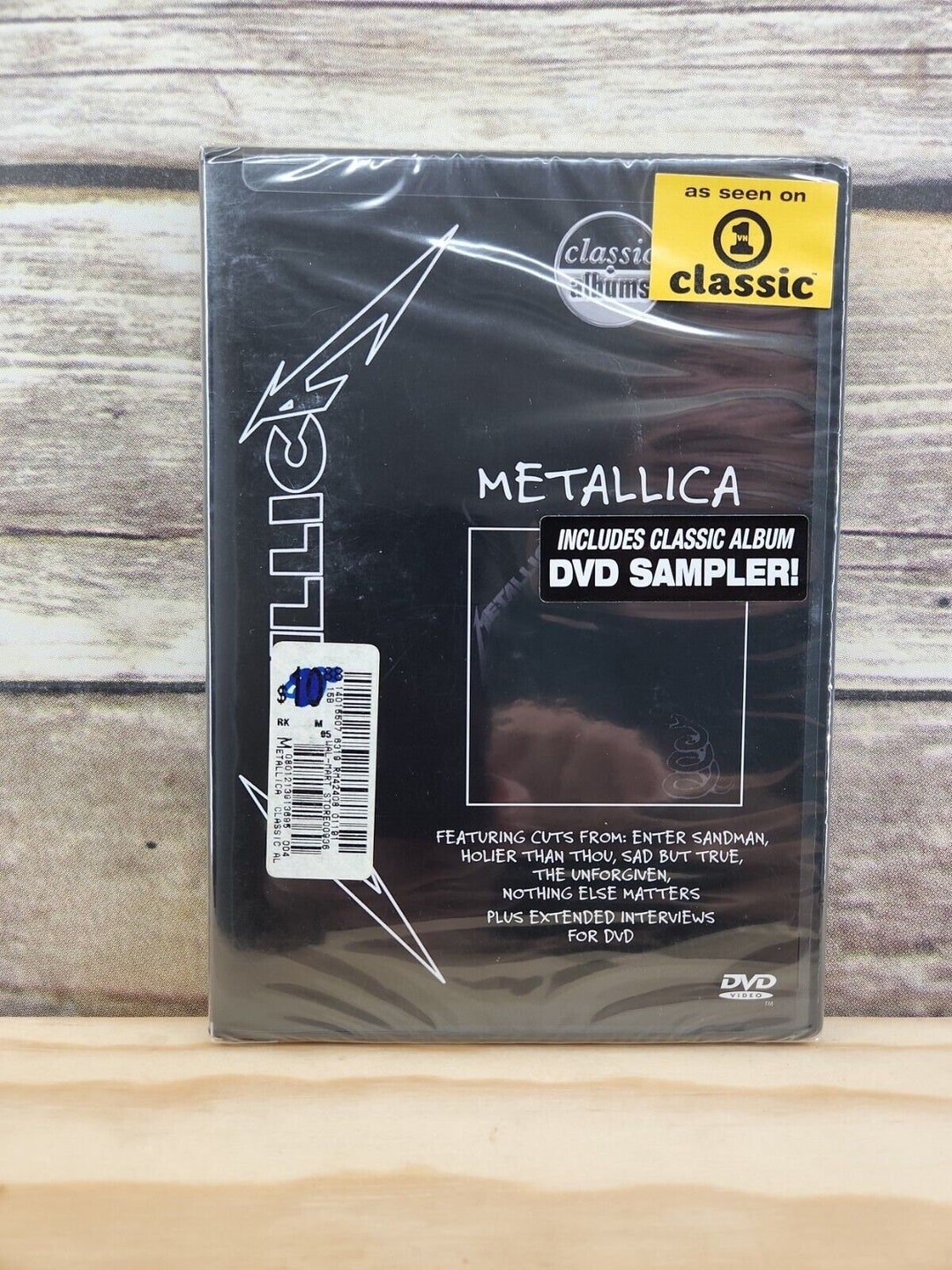 Metallica Classics Album DVD Deadstock OOP NEW | Classic Metal Rock ...