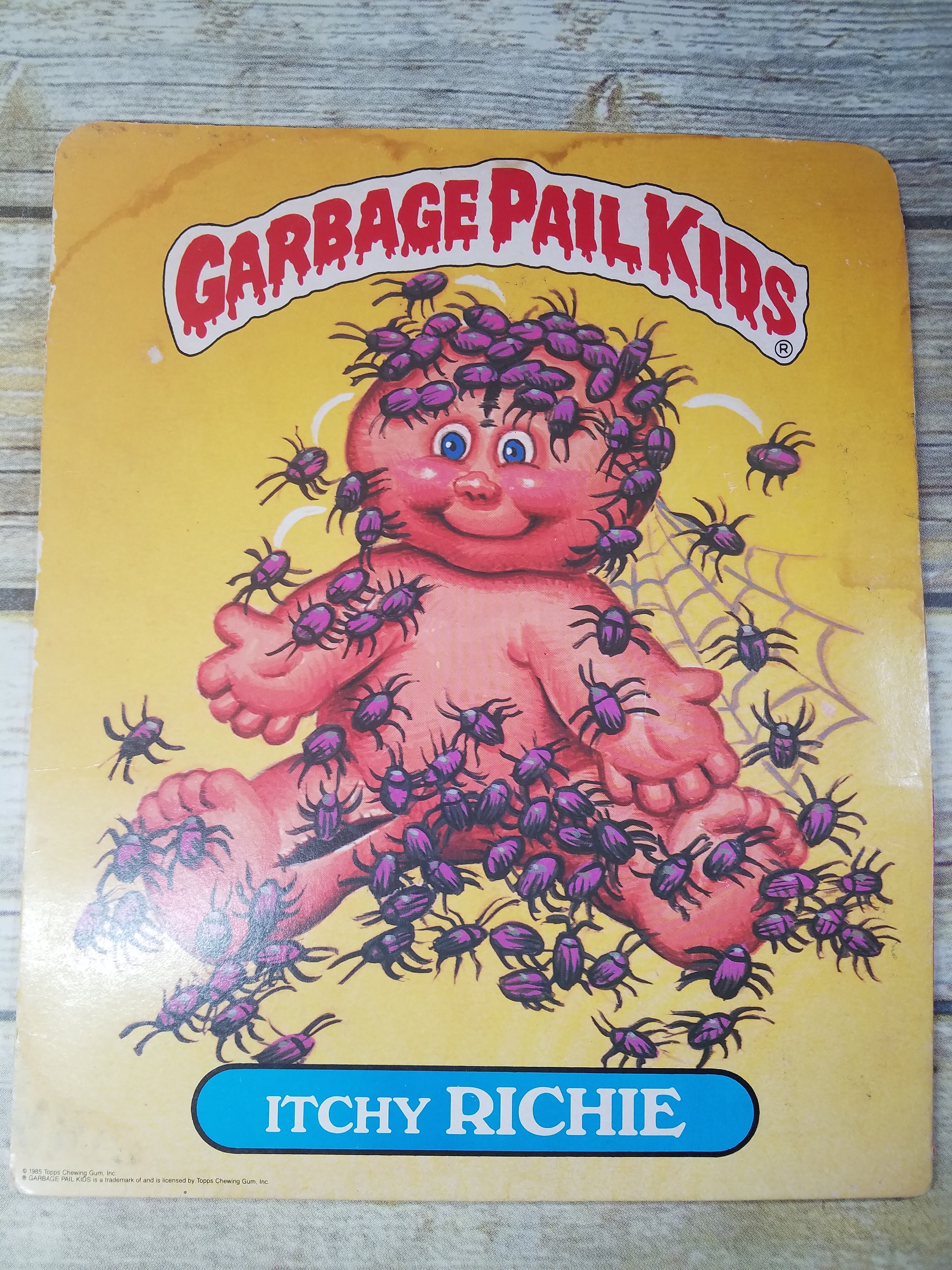 Garbage Pail Kids Dizzy Dave & Itchy Richie | Geeky Gary and Sicky ...