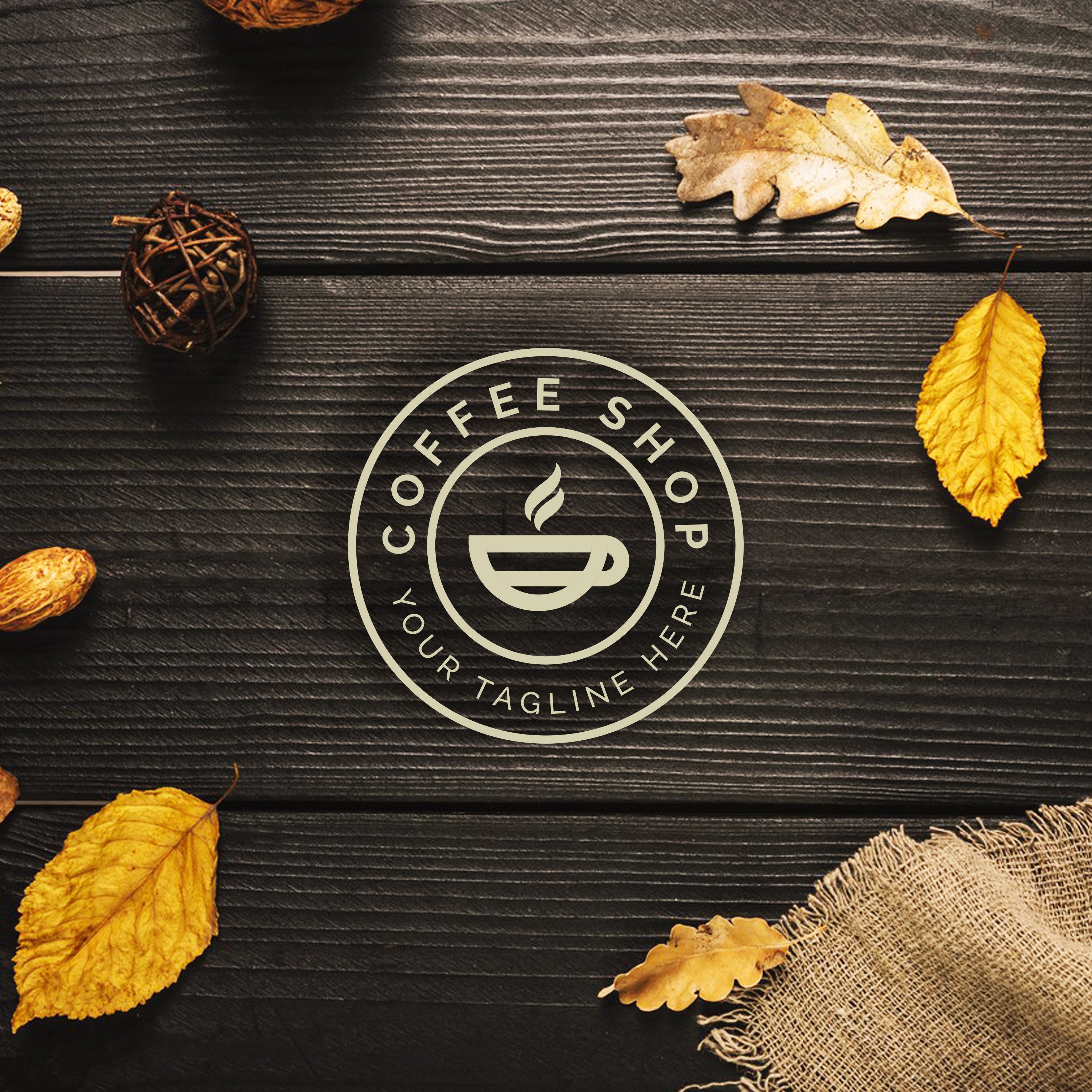 Coffee Logo, Logo Design, Premade Logo, Coffee Shop Cafe, Cafe Coffee ...