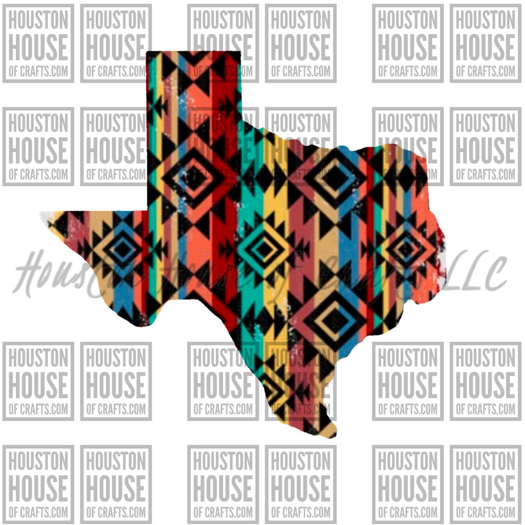 Aztec Serape Texas, Sublimation, Waterslide, Printable Vinyl, Digital ...