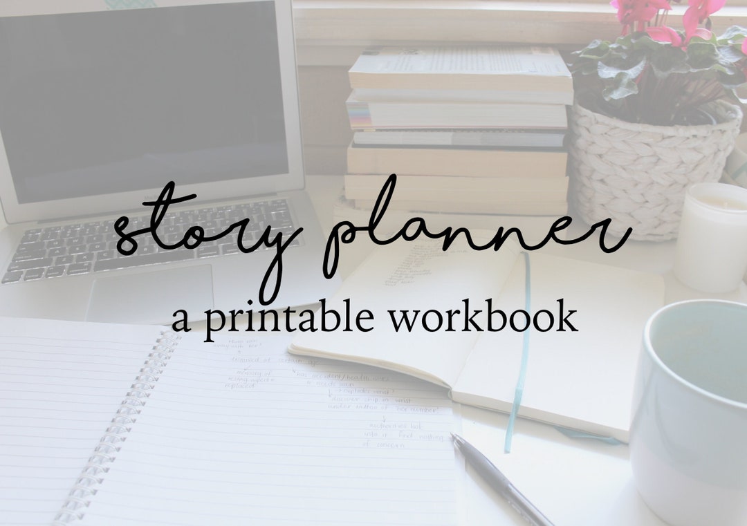 Story Planner Digital Workbook Printable Writing Planner - Etsy Australia