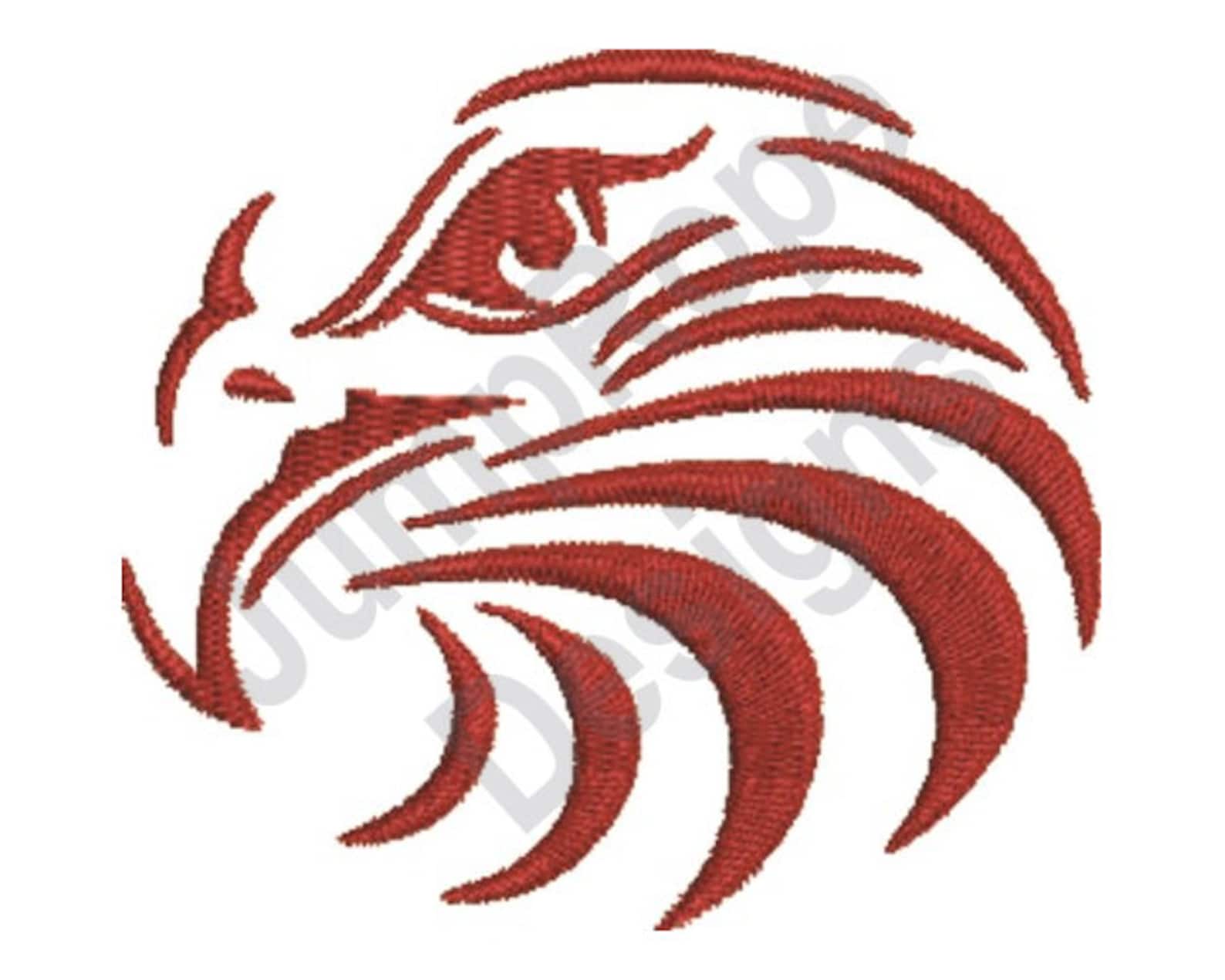 Eagle Head Machine Embroidery Design - Etsy