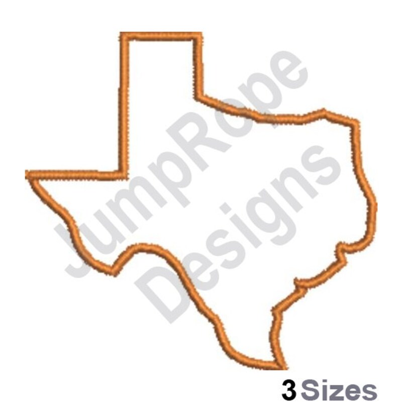 Texas Outline - Etsy
