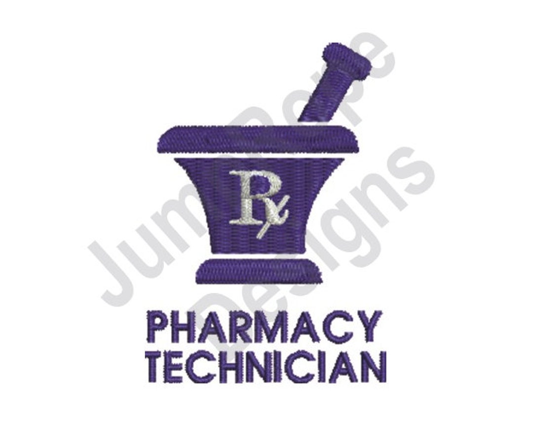 Pharmacy Technician - Machine Embroidery Design - Etsy