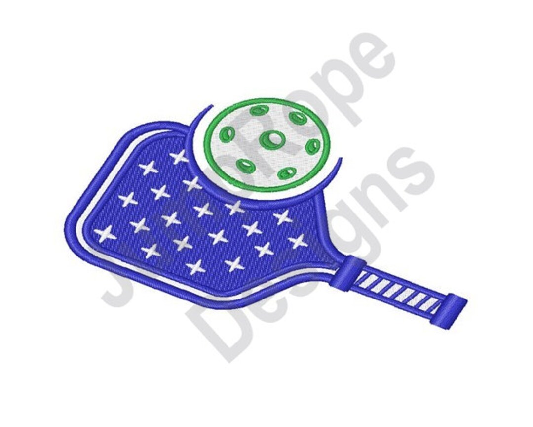 Pickleball - Machine Embroidery Design - Etsy