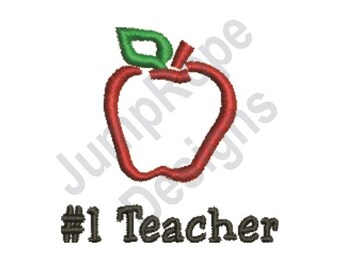 Teacher Touches A Heart Machine Embroidery Design 2 Sizes - Etsy
