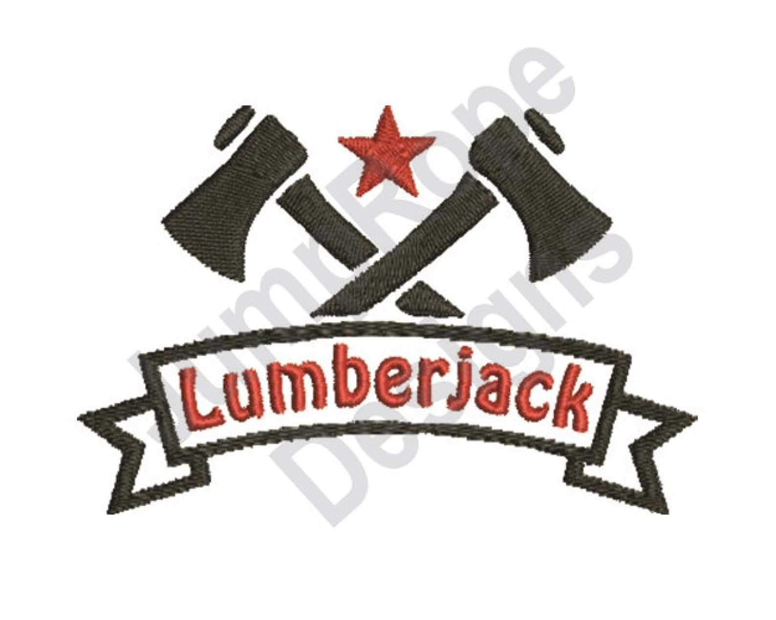 Crossed Hatchets Machine Embroidery Design | Etsy