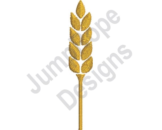 Wheat 2 Machine Embroidery Design | Etsy