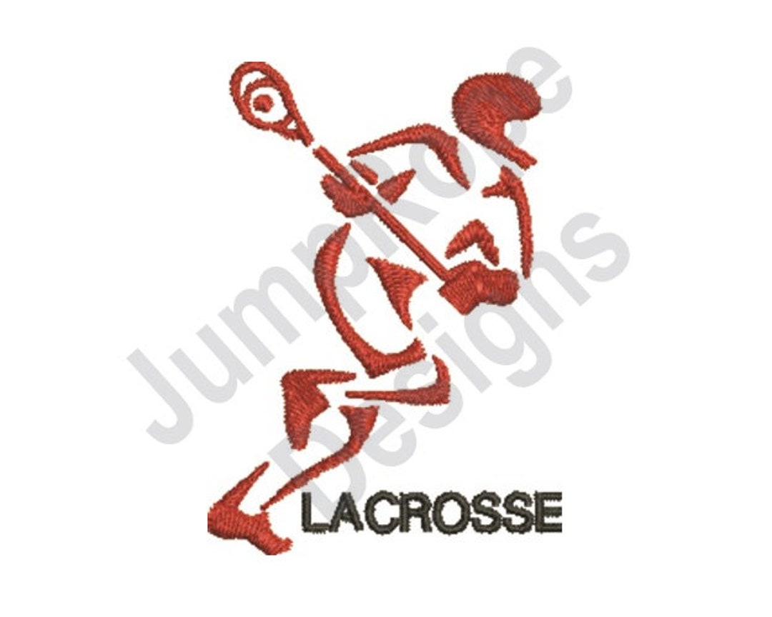 Lacrosse - Machine Embroidery Design - Etsy