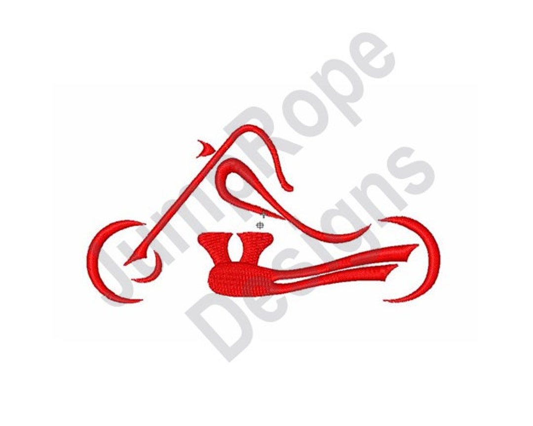 Abstract Motorcycle - Machine Embroidery Design - Etsy