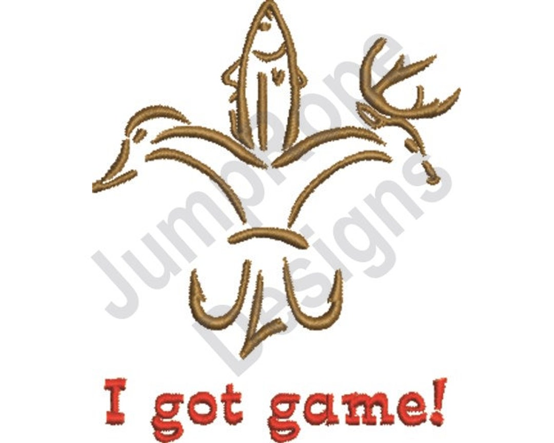 Hunting Fishing Adventures - Machine Embroidery Design - Etsy