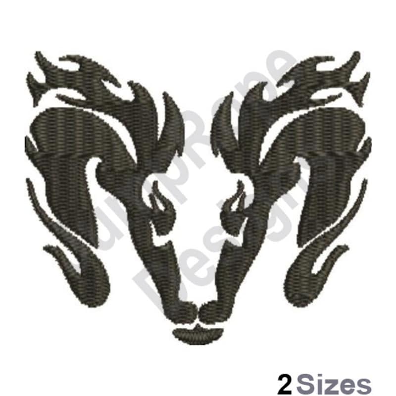 Red Ram Horns Png - Etsy