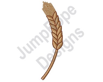 Wheat Stalks Machine Embroidery Design Embroidery Designs - Etsy