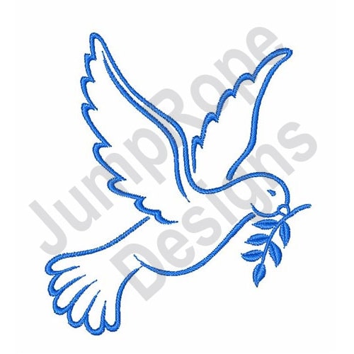 9 Sizes Dove Embroidery Designs Peace Embroidery Design - Etsy
