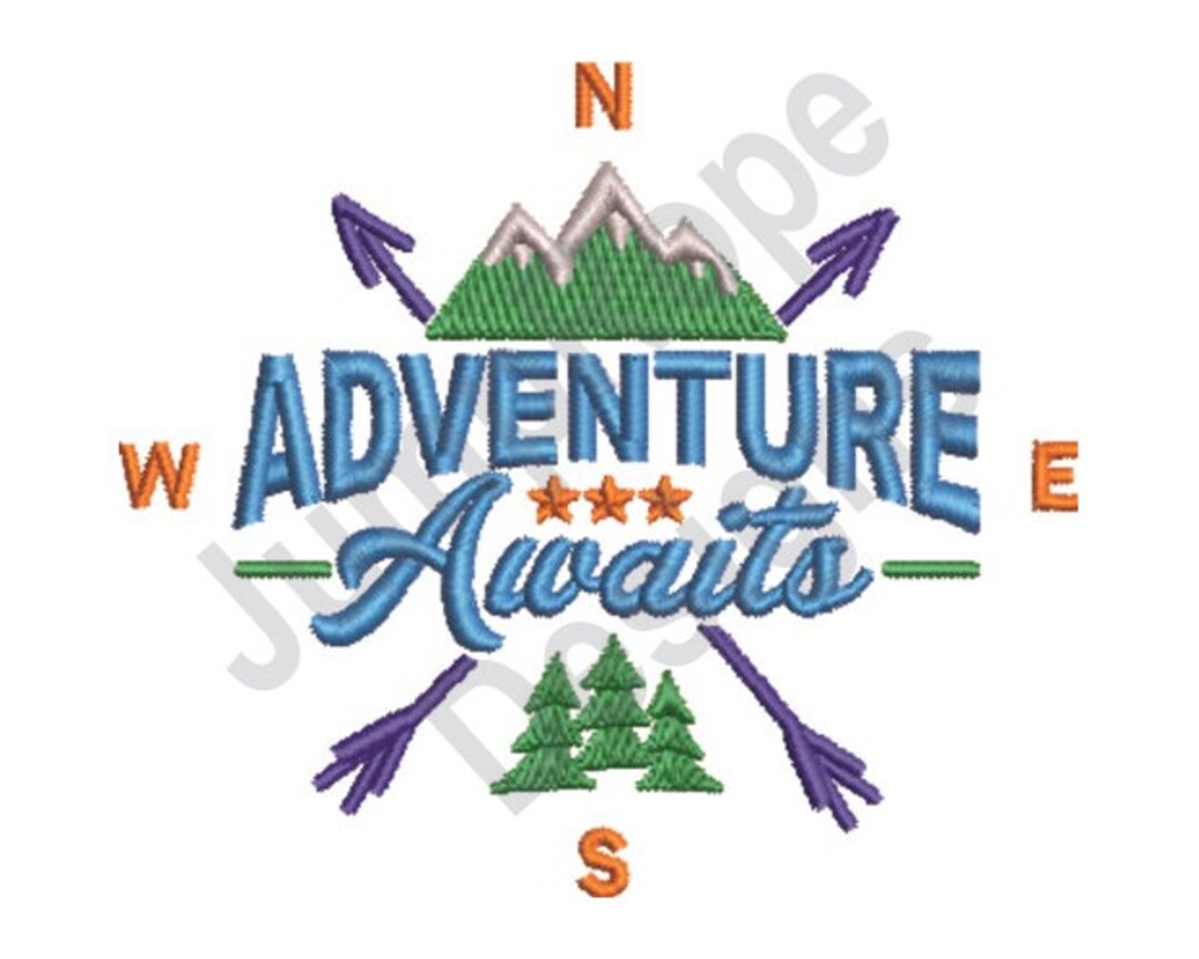 Adventure 4 - Machine Embroidery Design - Etsy
