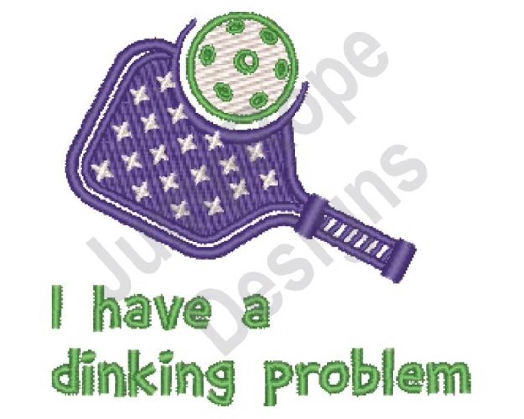 Dinking Problem - Machine Embroidery Design - Etsy